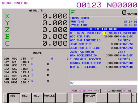 FANUC 0i-F Standard Control Options